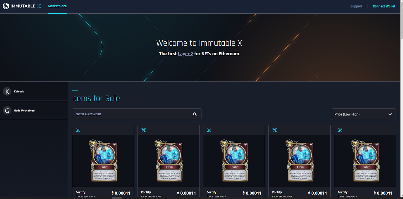 Immutable X (IMX) – Spotlight Report – Collective Shift