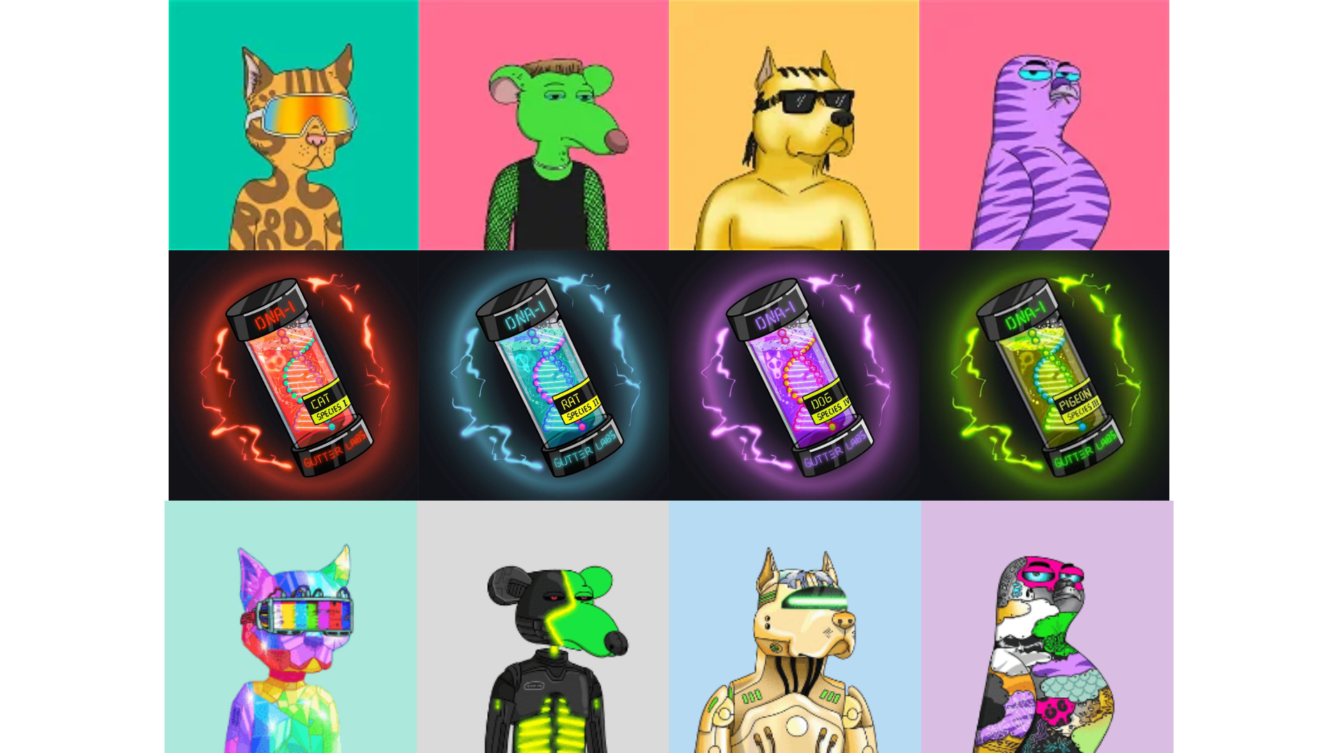 The Gutter Cat Gang is 40,000 NFTs strong. We highlight Gutter Juice ...